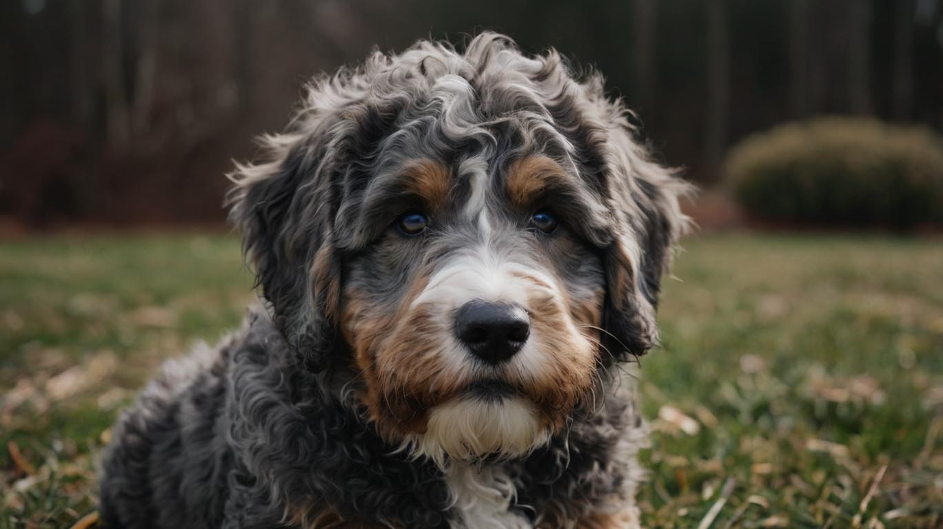 Grey Mini Bernedoodle – The Ultimate Family Companion