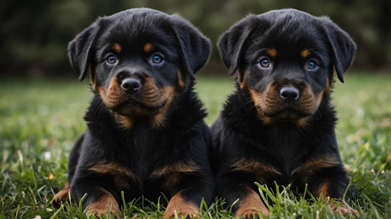 Black Rottweiler Puppies – Facts, Care & Training Guide