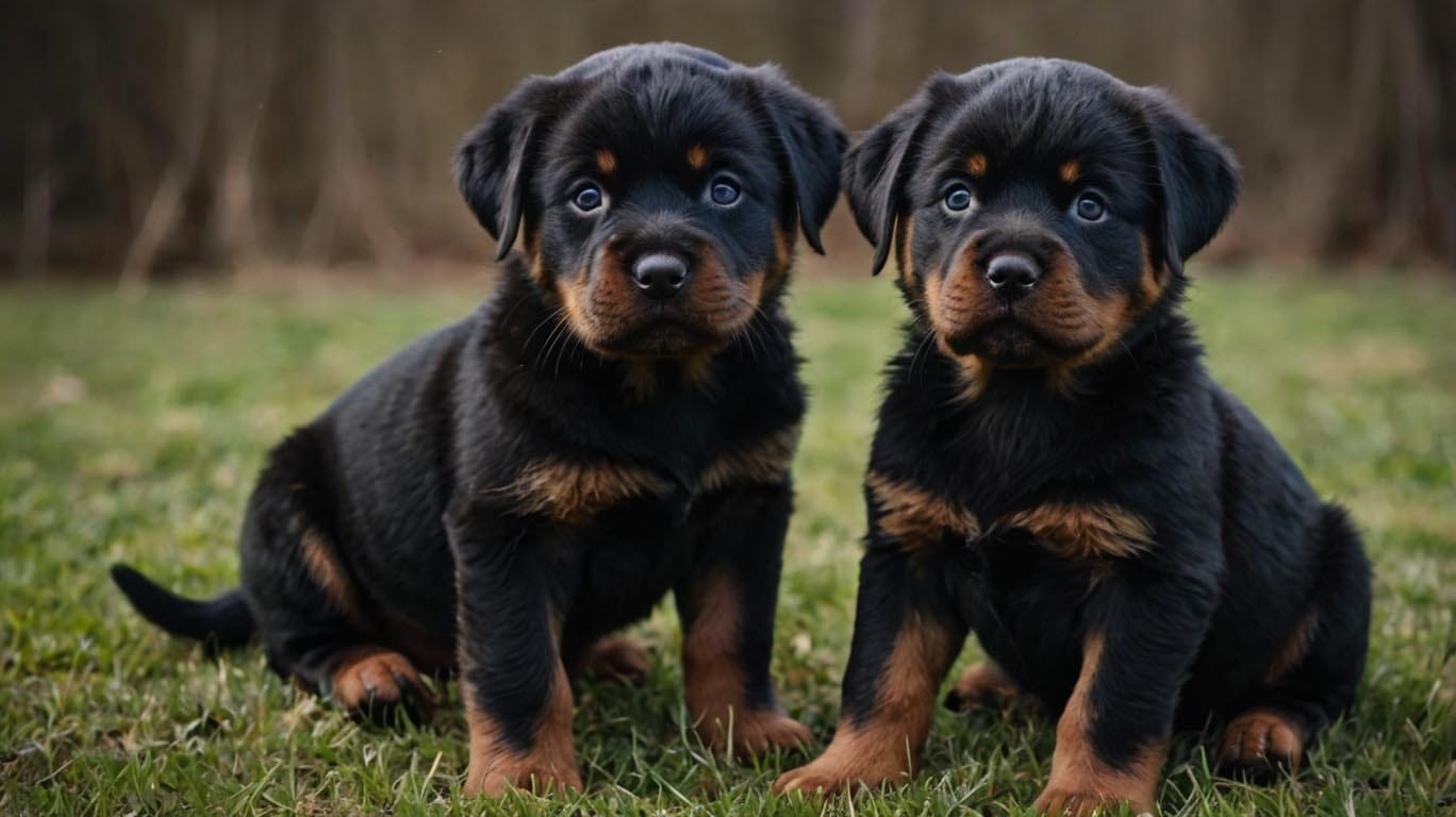 Black Rottweiler Puppies – Facts, Care & Training Guide
